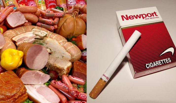 Which One Causes Cancer: Cigarettes or Deli Meats?
